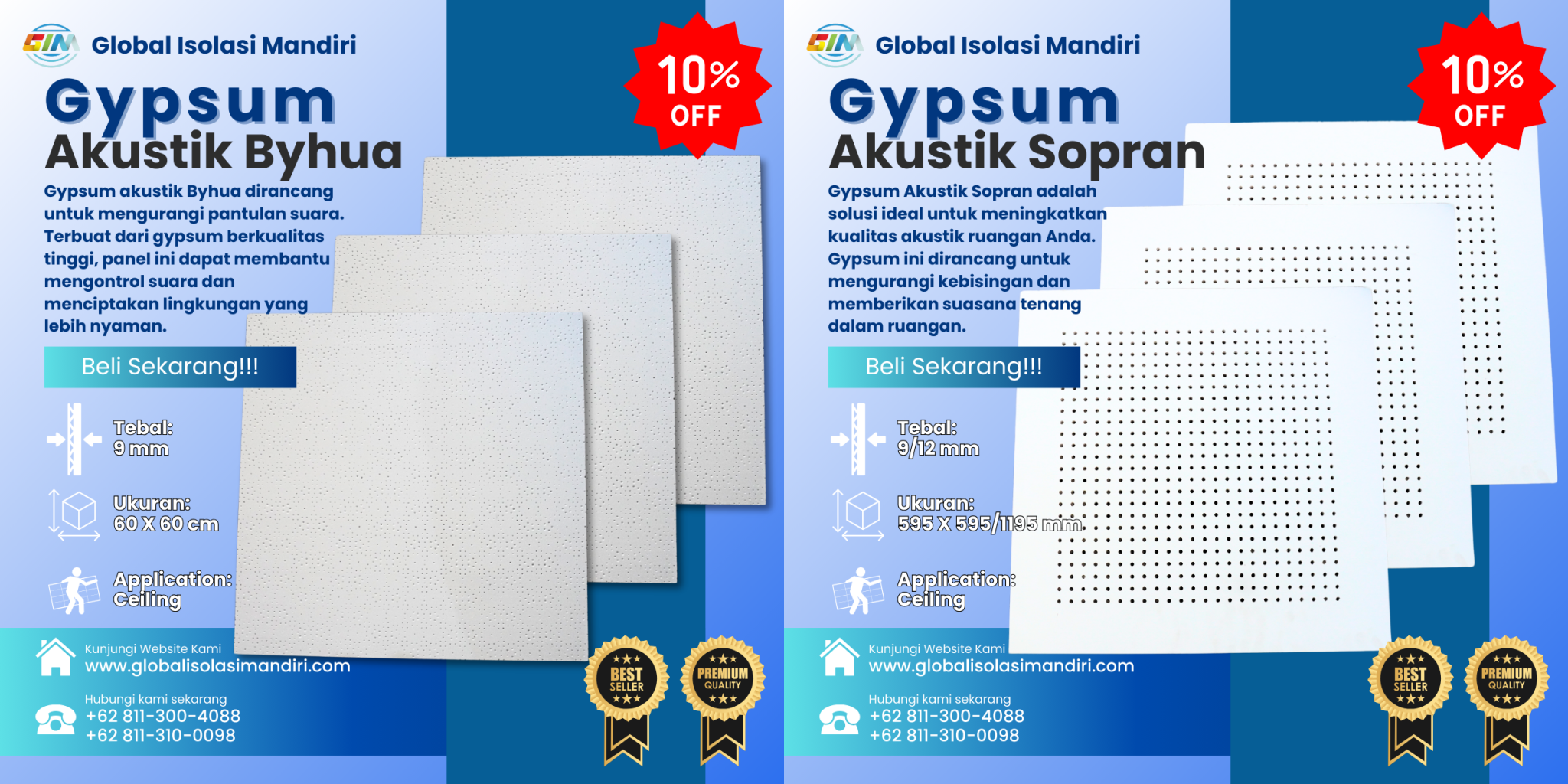 Mengenal Gypsum Akustik dan Jenis-Jenisnya Menarik Untuk Ruangan 2024 ...